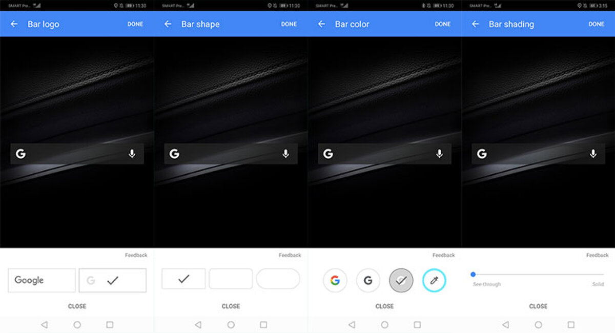 How to customize the Google search bar widget - Technobaboy How to customize the Google search bar widget - Technobaboy